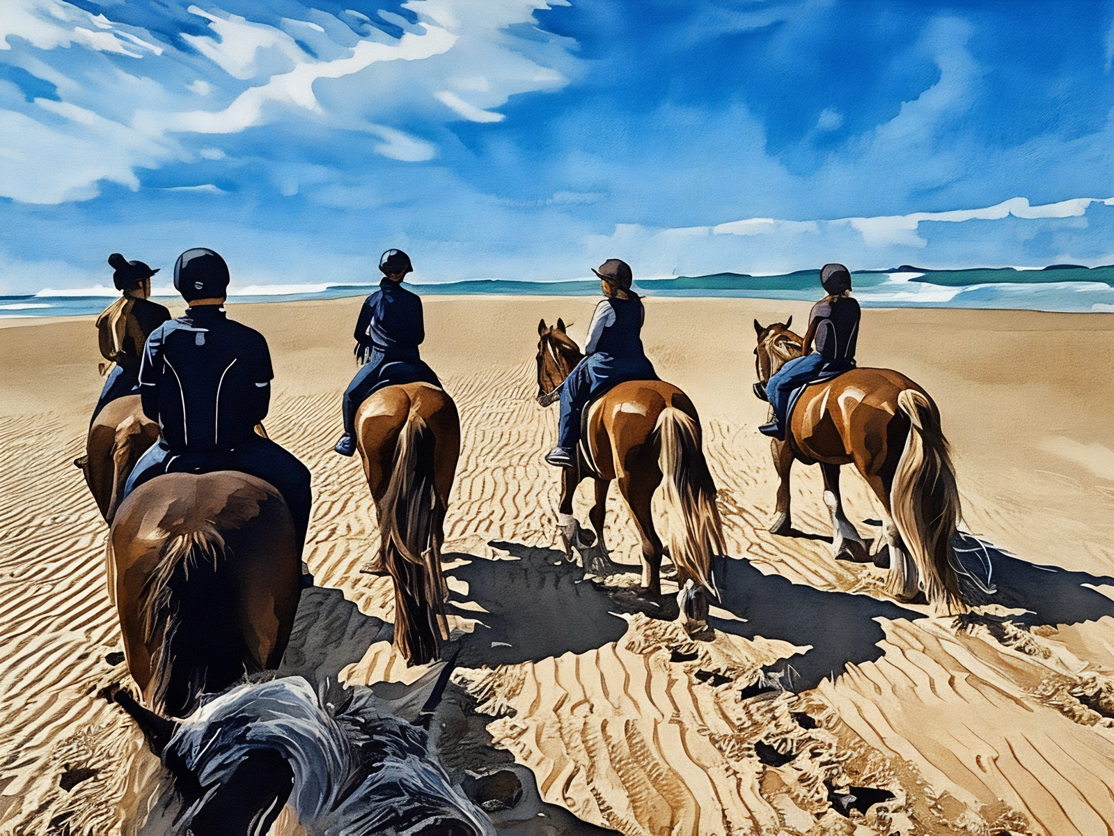 Cumbrian Heavy Horses | Baystone Bank Farm Campsite
